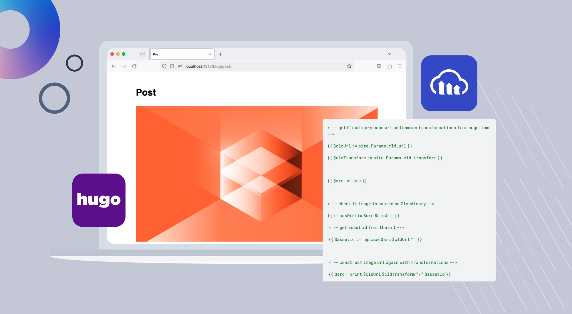 Deliver Cloudinary Assets With Hugo