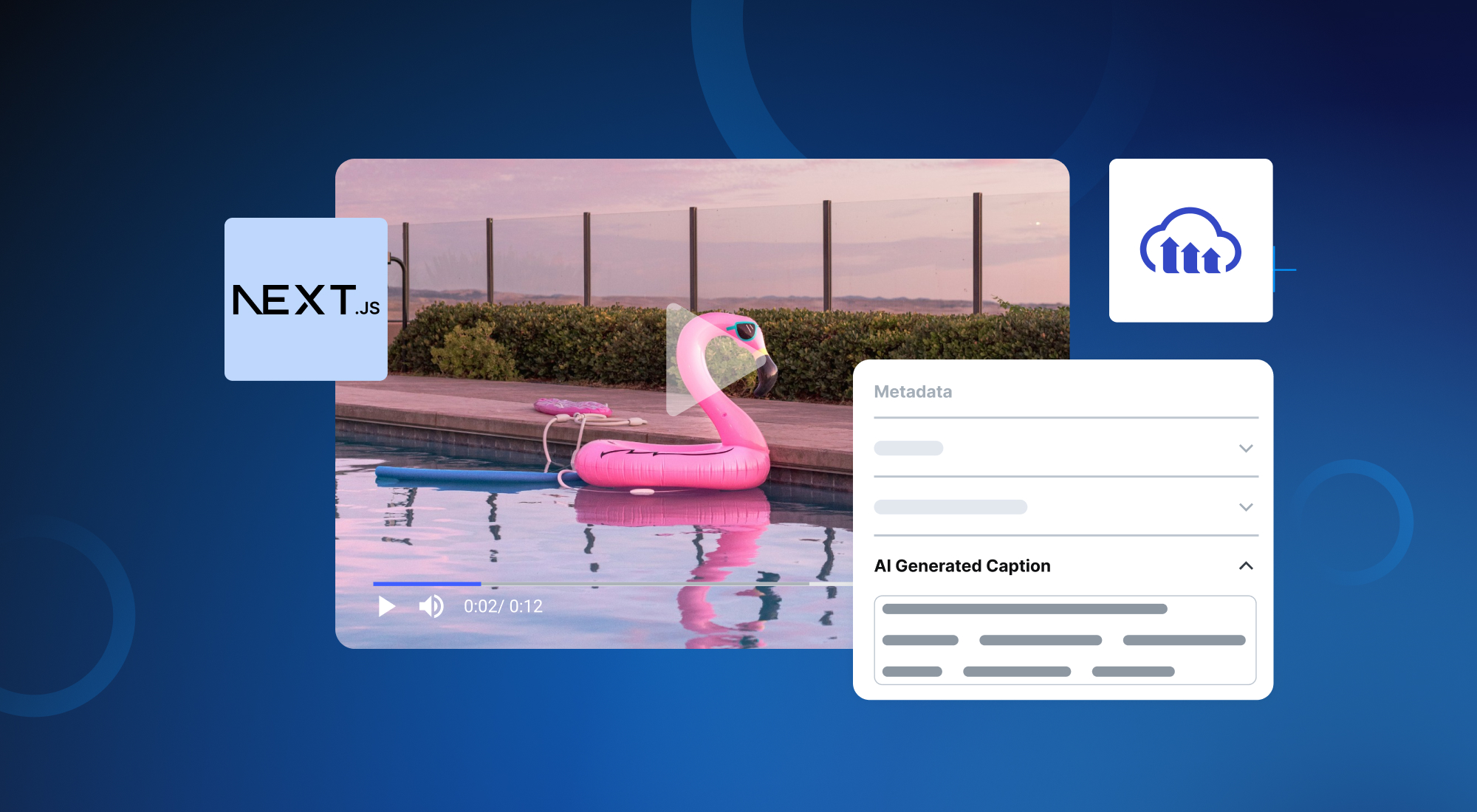 Add Auto Captions In Next Js Using Cloudinary Ai