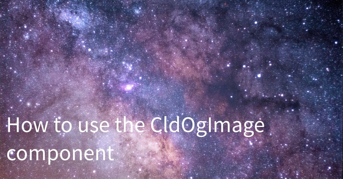 Social Images Made Easy With Cloudinary and Svelte Social Images Made Easy With Cloudinary and Svelte