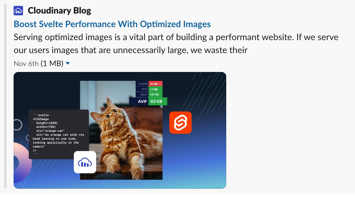 Social Images Made Easy With Cloudinary and Svelte Social Images Made Easy With Cloudinary and Svelte