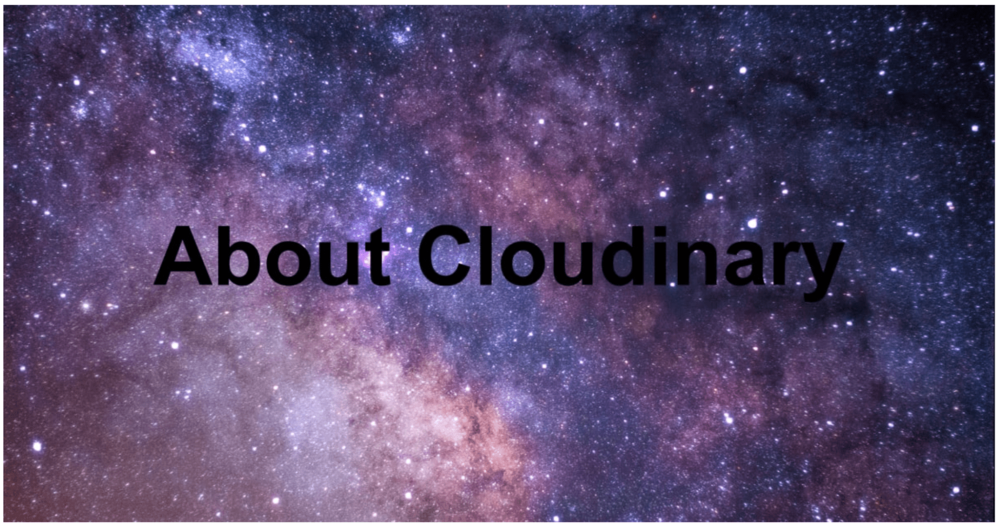 Social Images Made Easy With Cloudinary and Svelte Social Images Made Easy With Cloudinary and Svelte