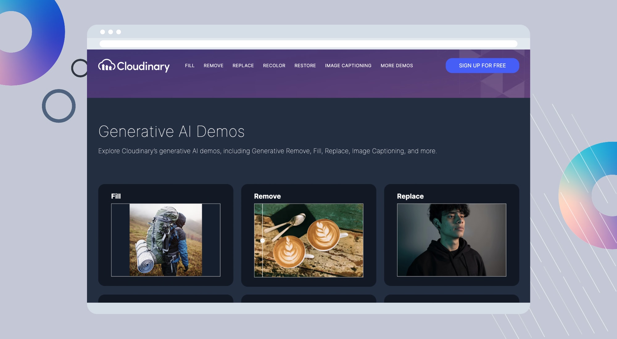 Announcing Cloudinary AI Demos