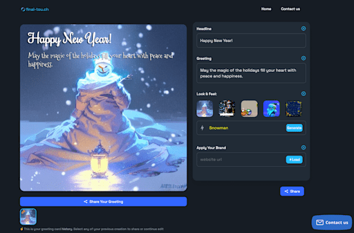 Personalize Your Holiday Greetings With Cloudinary’s AI-Powered Tool