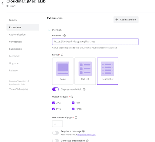 Create Content Using Canva then Publish it to Cloudinary