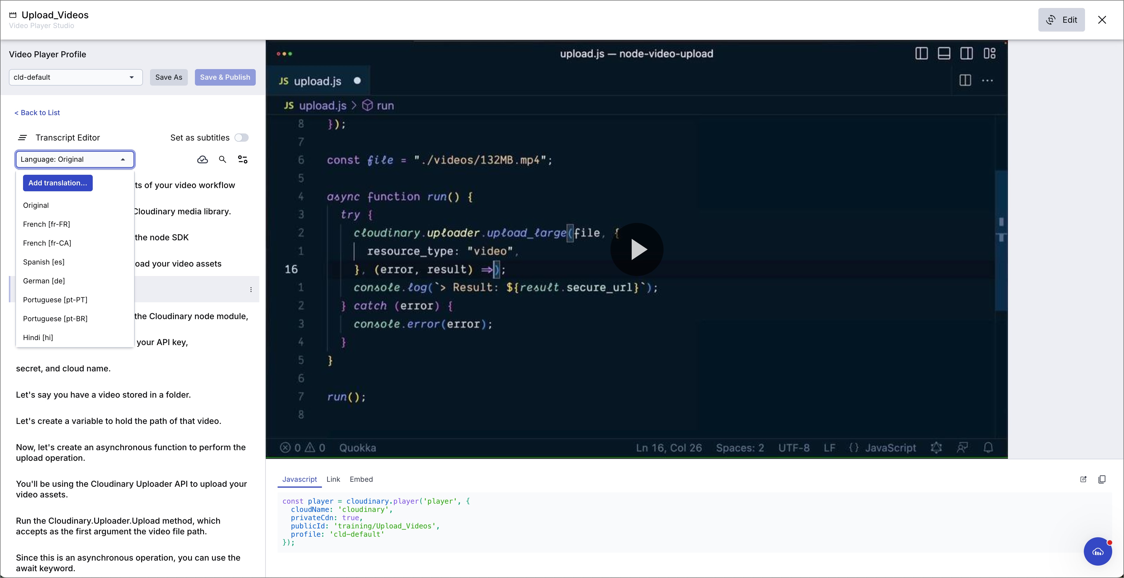 Making Videos Accessible at Scale Using AI