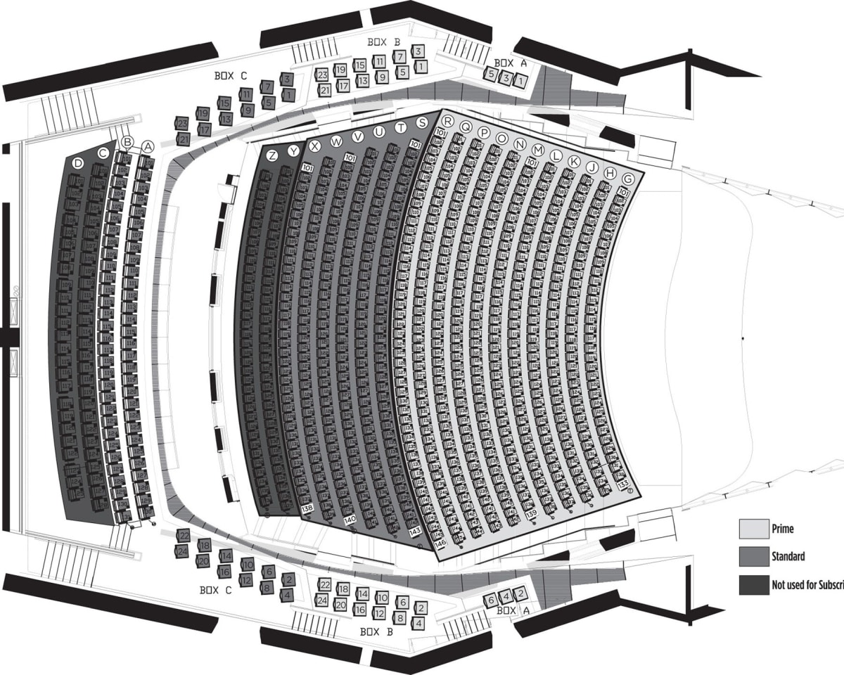 Seating Charts | The Chamber Music Society of Lincoln Center