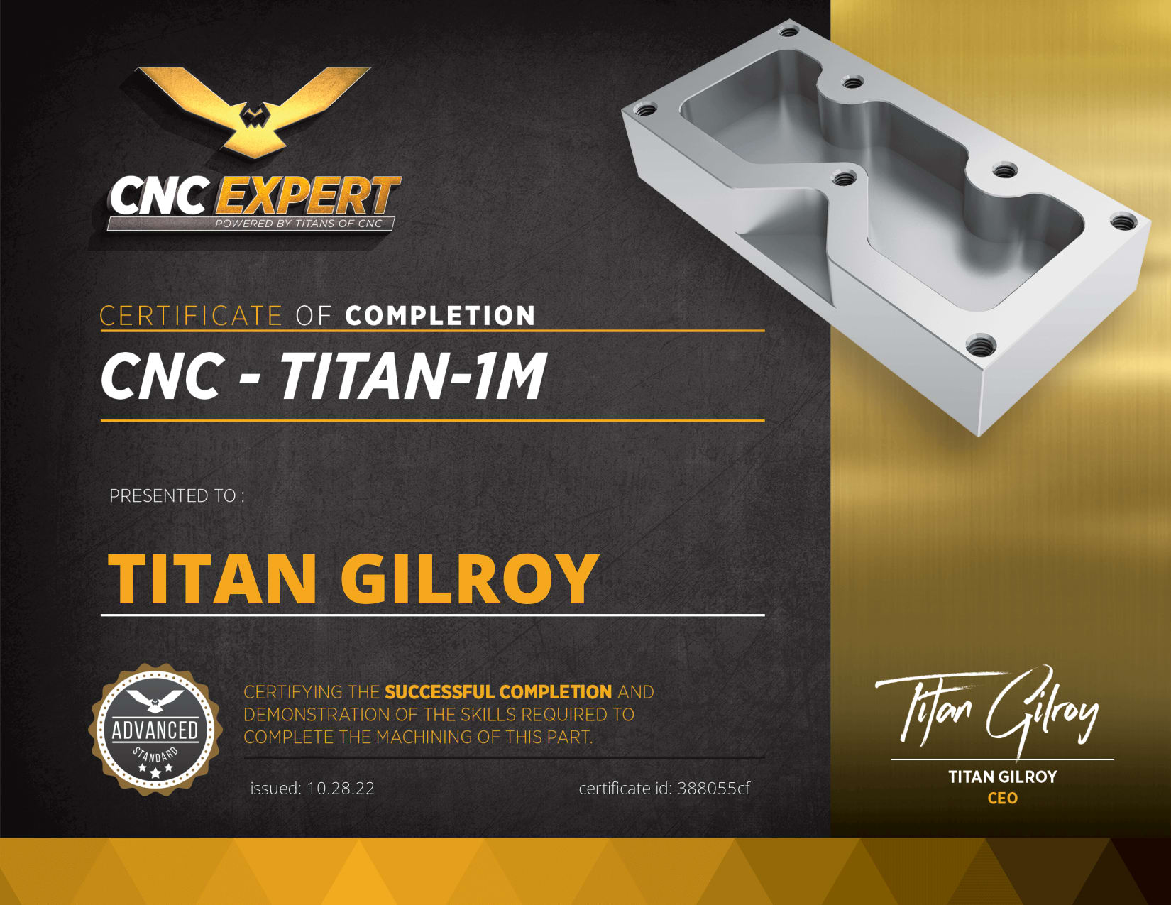 Titan Gilroy on MFG Connect - Powered by TITANS of CNC
