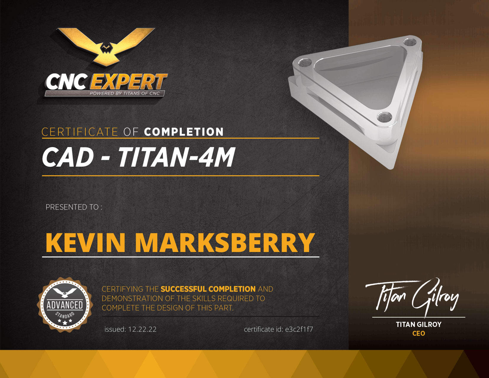 Kevin Marksberry on CNC Expert - Powered by TITANS of CNC