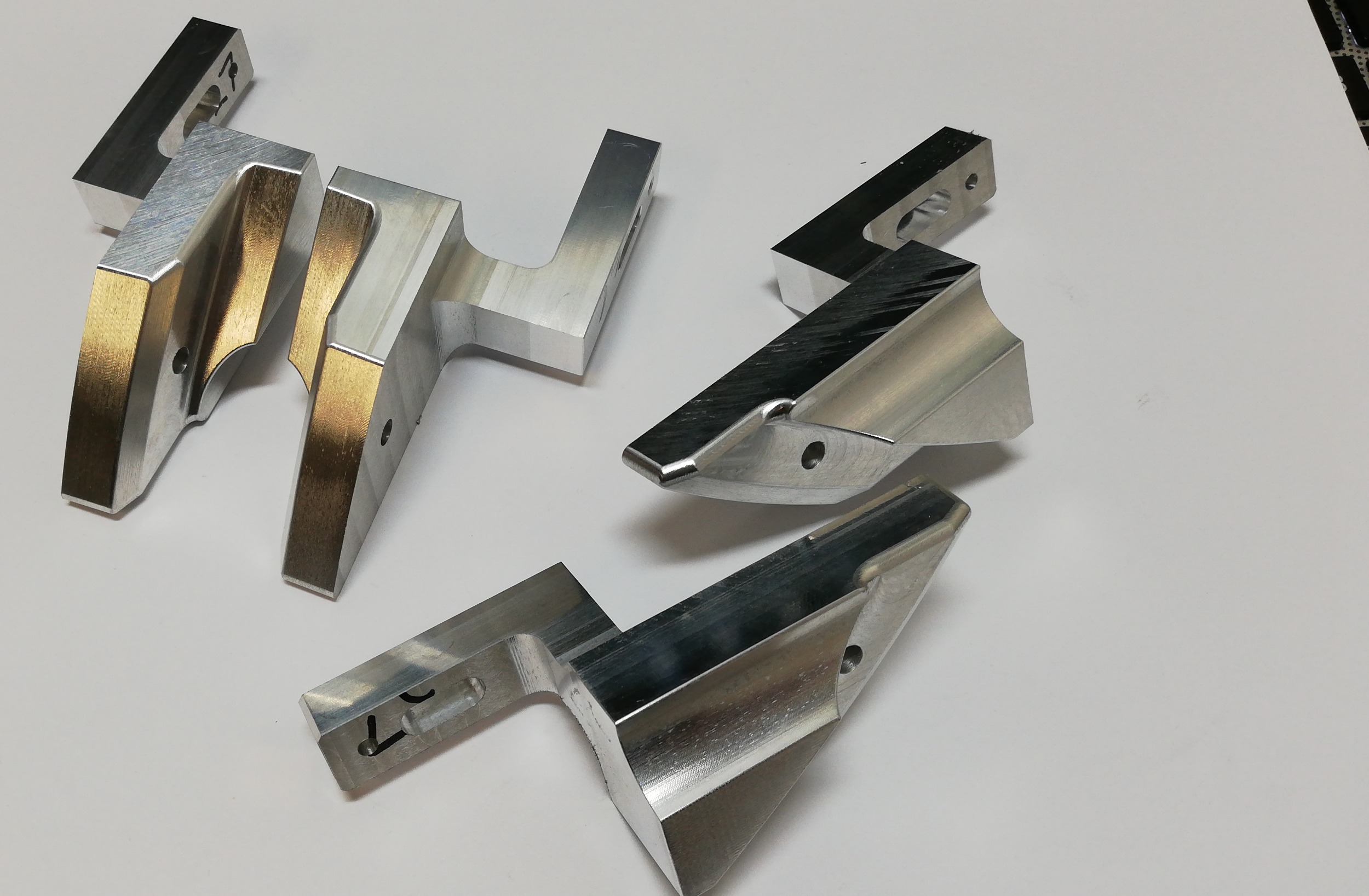 Milled parts with Elox surface finish for my KTM dirtbike on CNC Expert ...