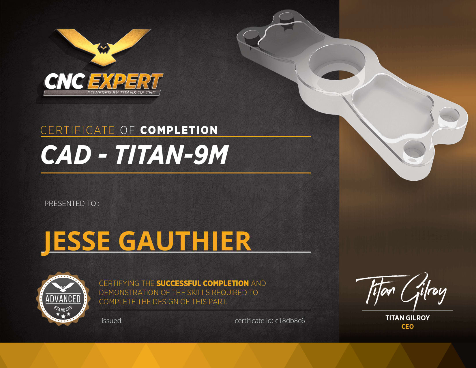 jesse gauthier on CNC Expert - Powered by TITANS of CNC