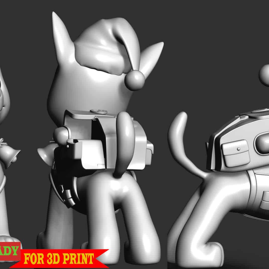CO3D - Chase Paw Patrol - Merry Christmas CO3D - Chase Paw Patrol - Merry Christmas