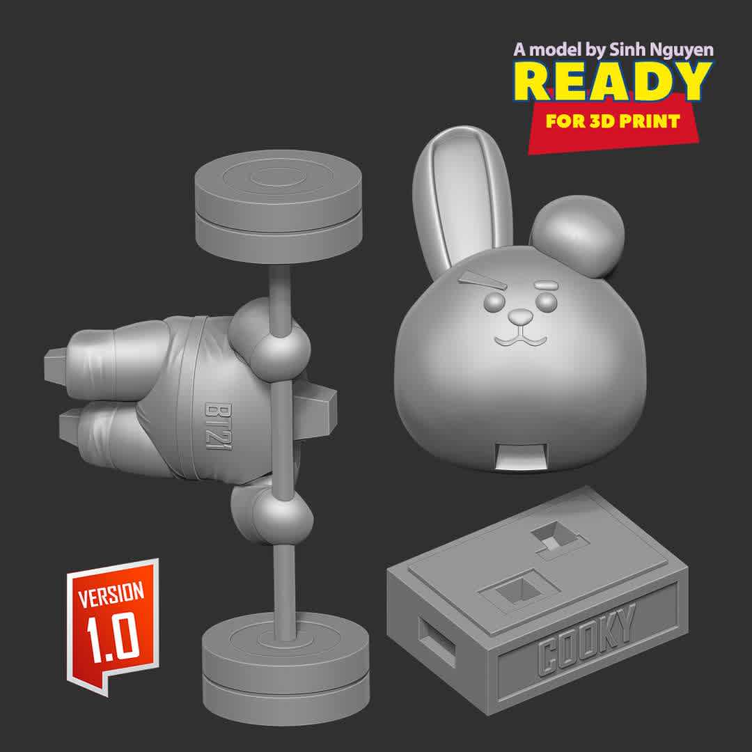 CO3D - Cooky - BT21 Fanart