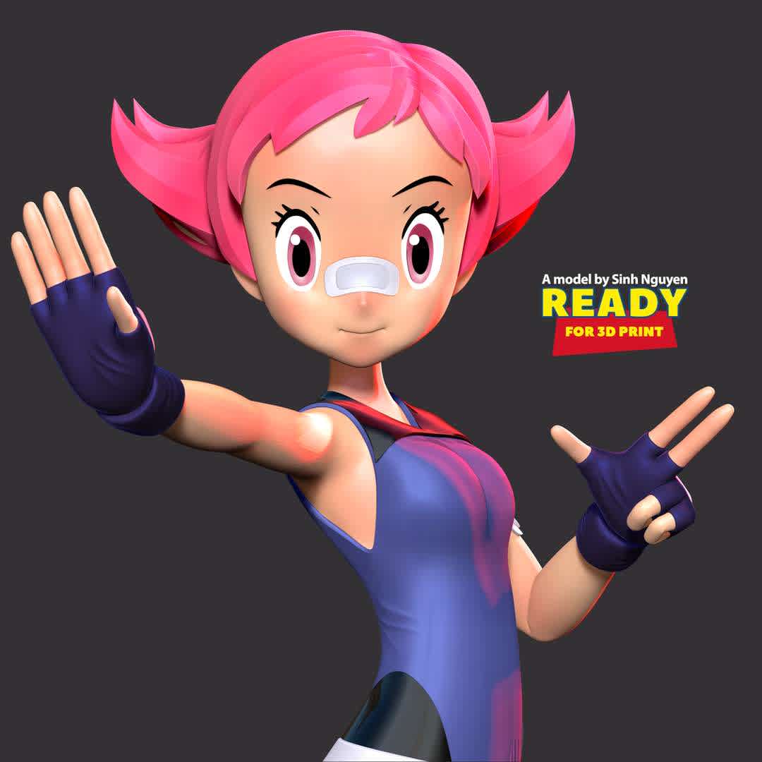 Co3d Maylene Pokemon Fanart