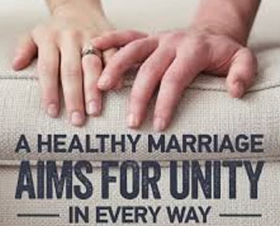 UNITY IN MARRIAGE RELATIONSHIP: WHO IS RESPONSIBLE? – The Church Of ...