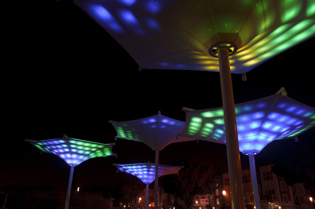 Interactive Public Light Installation