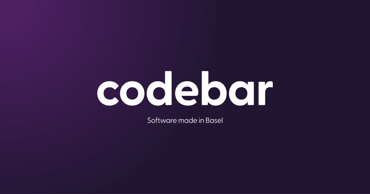 Software made in Basel | Entwickelt von codebar