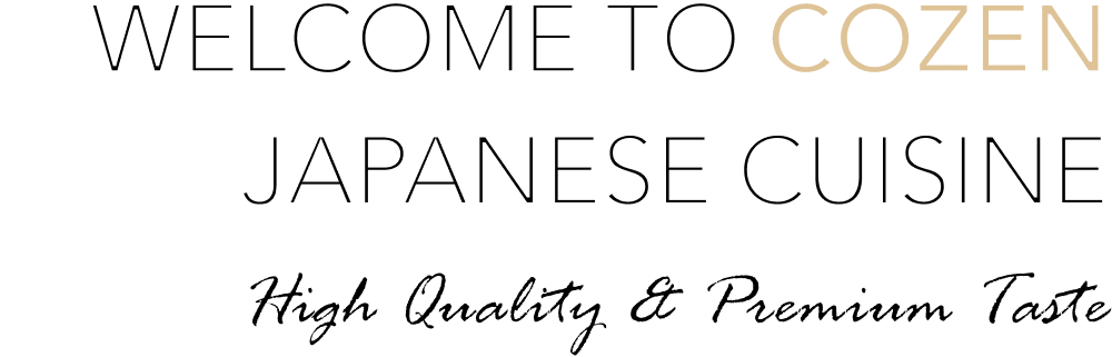 Cozen Sushi | Japanese Restaurant in Vancouver | Order Online