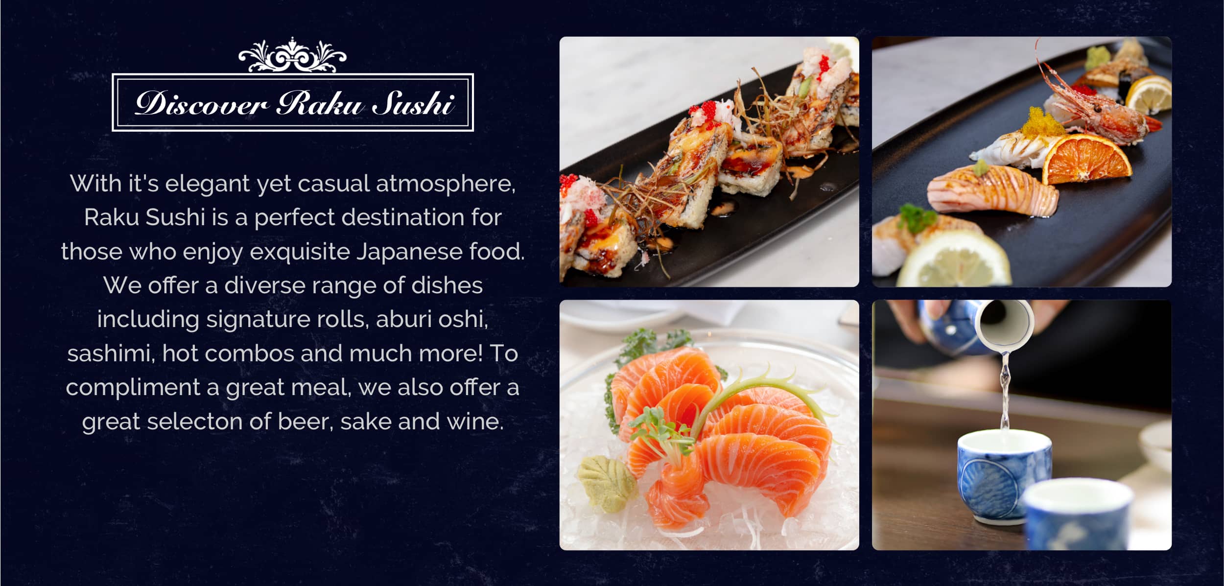 Raku Sushi | Japanese Kitchen | West Vancouver | Order Online