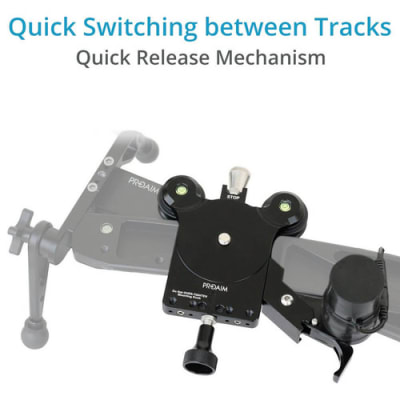 PROAIM 3' CURVE-N-LINE VIDEO CAMERA SLIDER WITH MOTION CONTROL SYSTEM ...