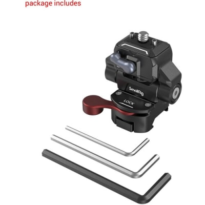 SMALLRIG 3601B DROP-IN HAWKLOCK QUICK RELEASE MONITOR MOUNT WITH NATO ...