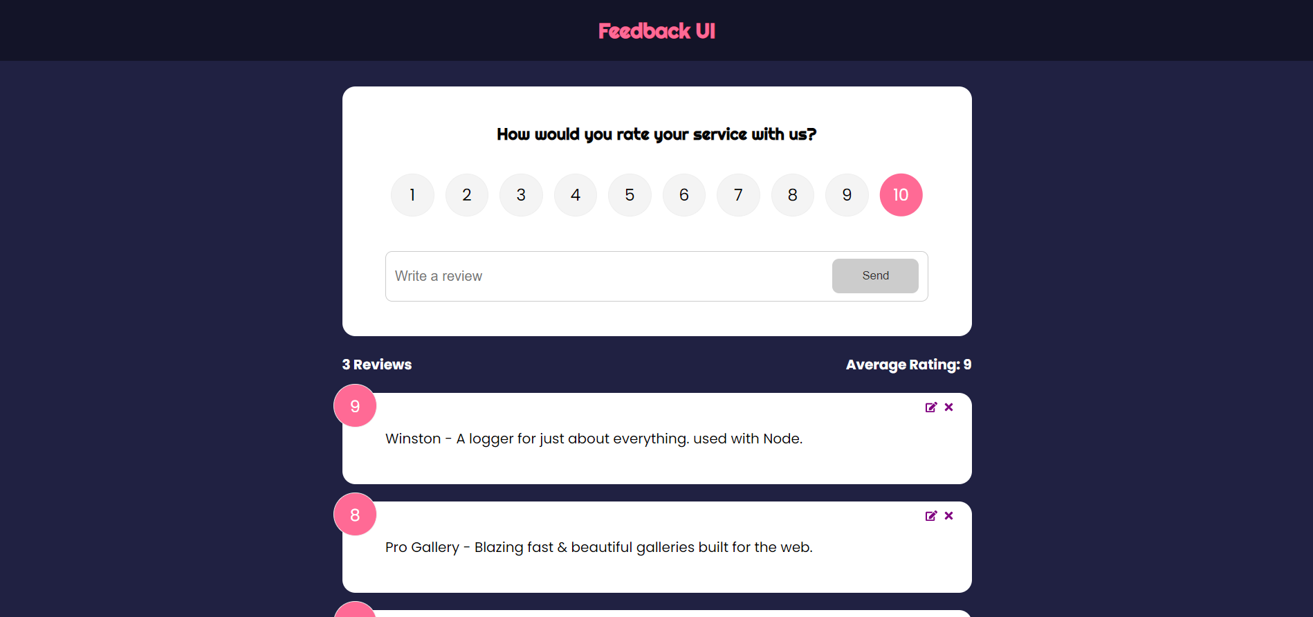 GitHub - CodeLikeAGirl29/feedback-ui: Full-stack site for users to review their favorite, and ...