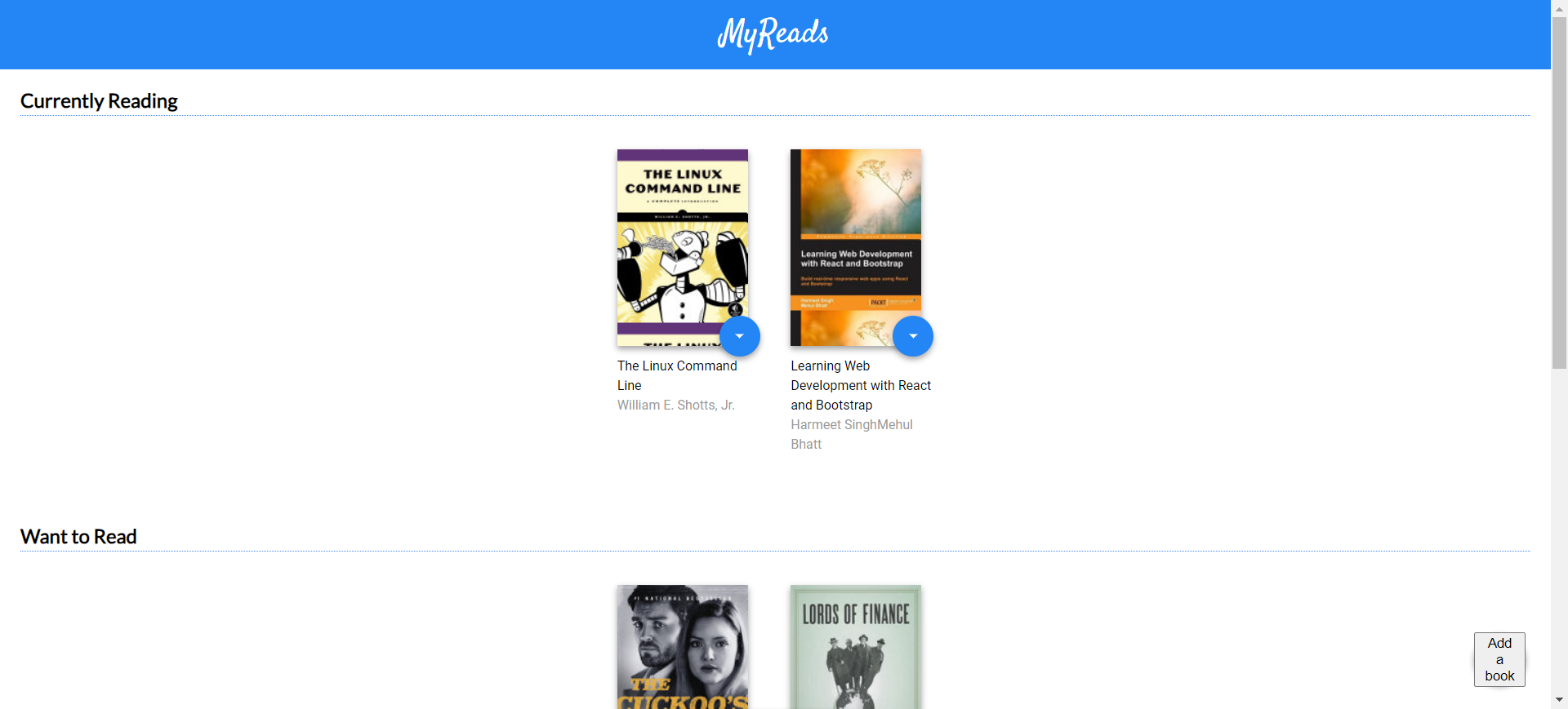 GitHub - CodeLikeAGirl29/nd0191-c1-myreads: MyReads - React Books site ...