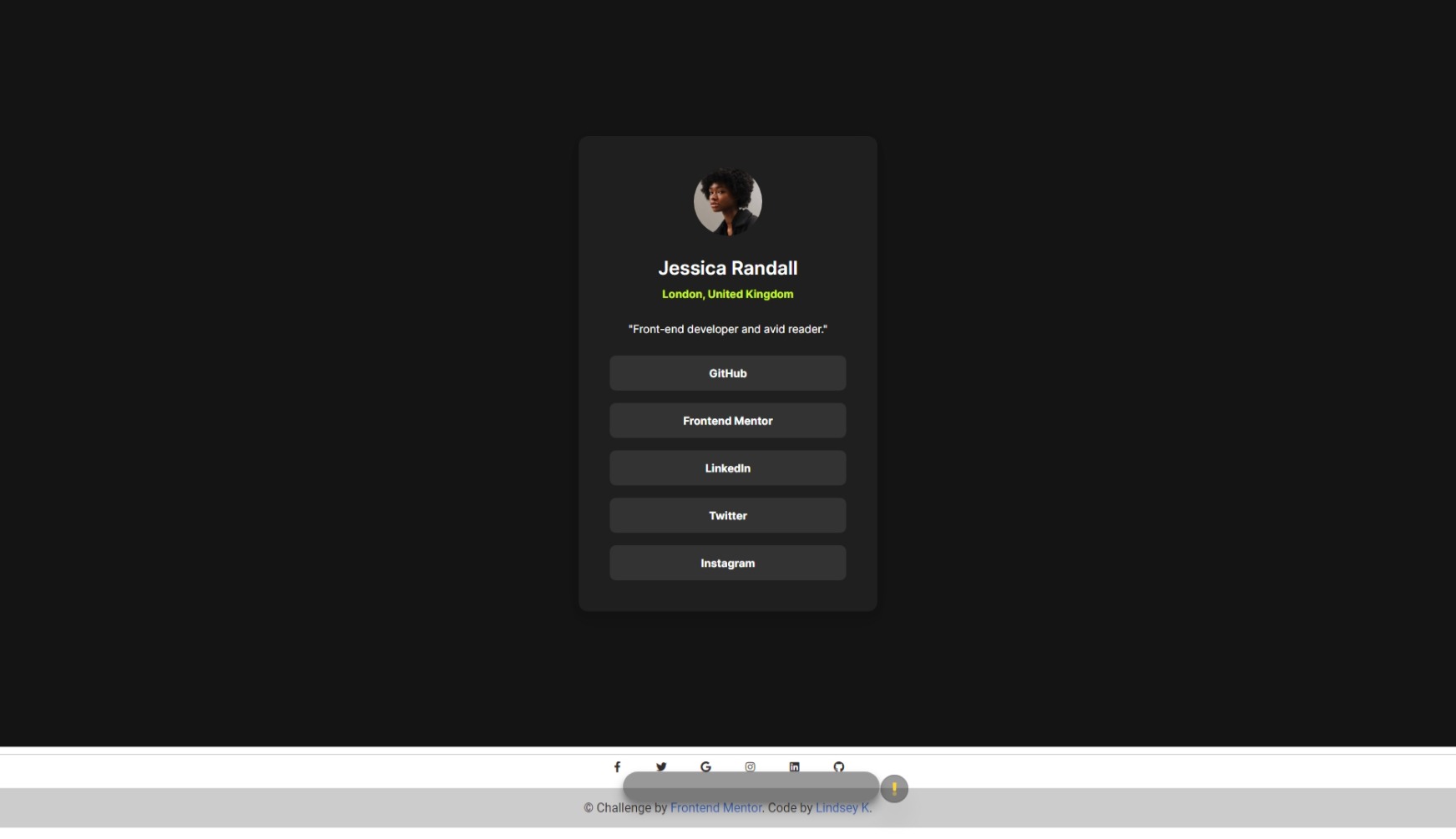 Github Codelikeagirl29 Css Profile Card Social Links Profile