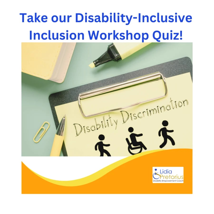 Is my inclusion workshops inclusive also for persons with disabilities?