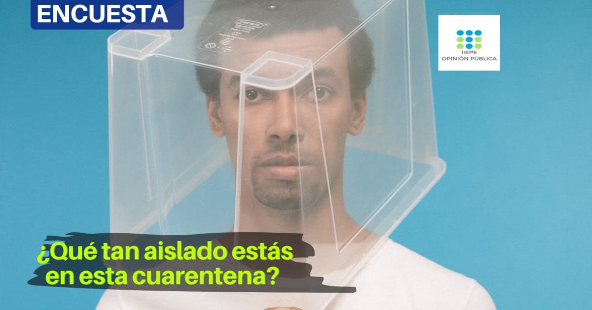 ¿QUÉ TAN AISLADO ESTÁS?