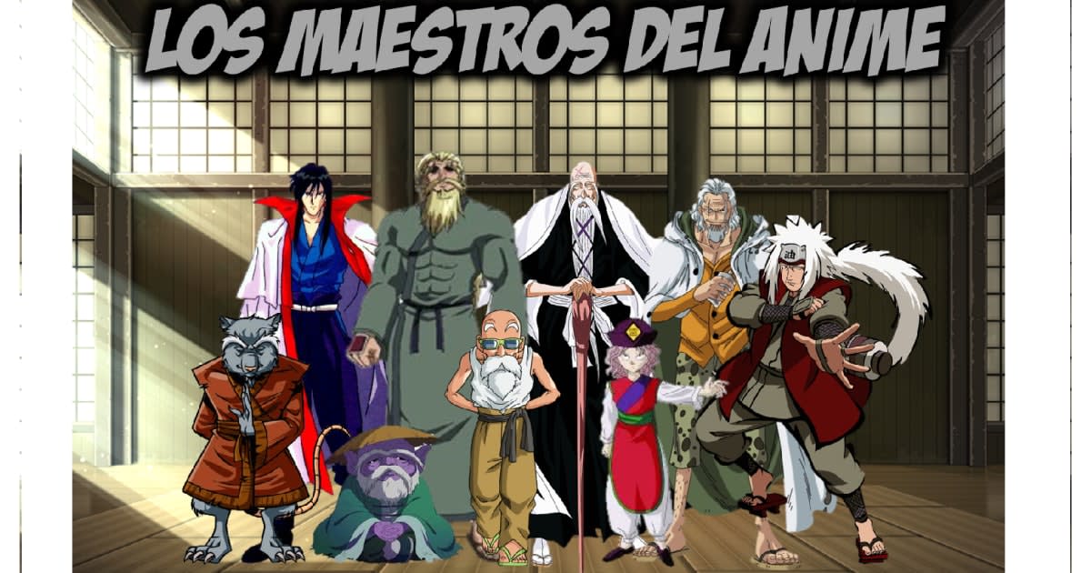 Top 10 De Los Mejores Maestros Del Anime