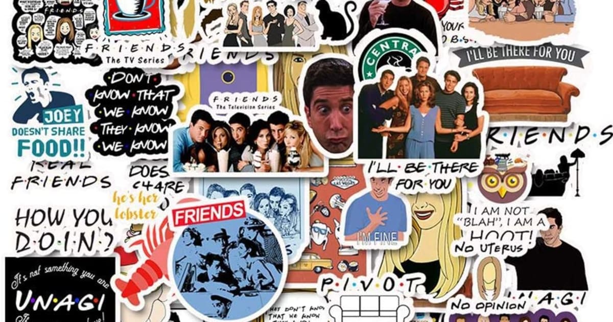 FRIENDS Sticker pack giveaway