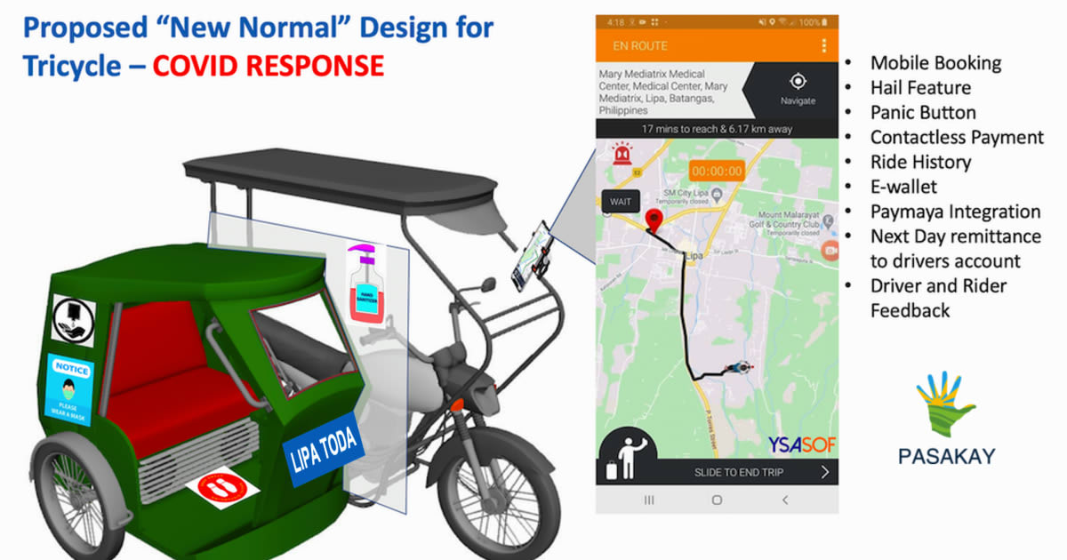 Lipa City Tricycle Booking APP