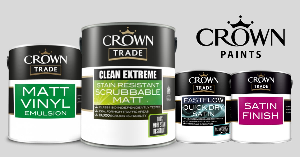 WIN £100 OF CROWN TRADE PAINT!