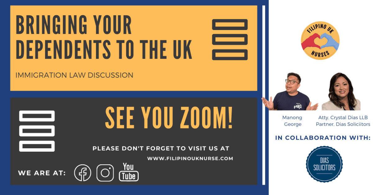 Registration: Bringing your Dependents to the UK