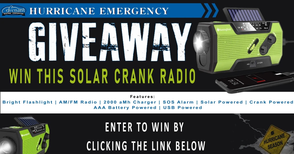 Hurricane Emergency Giveaway