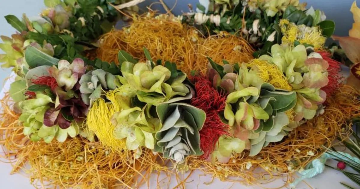 Hui No Ke Ola Pono’s Lei Competition