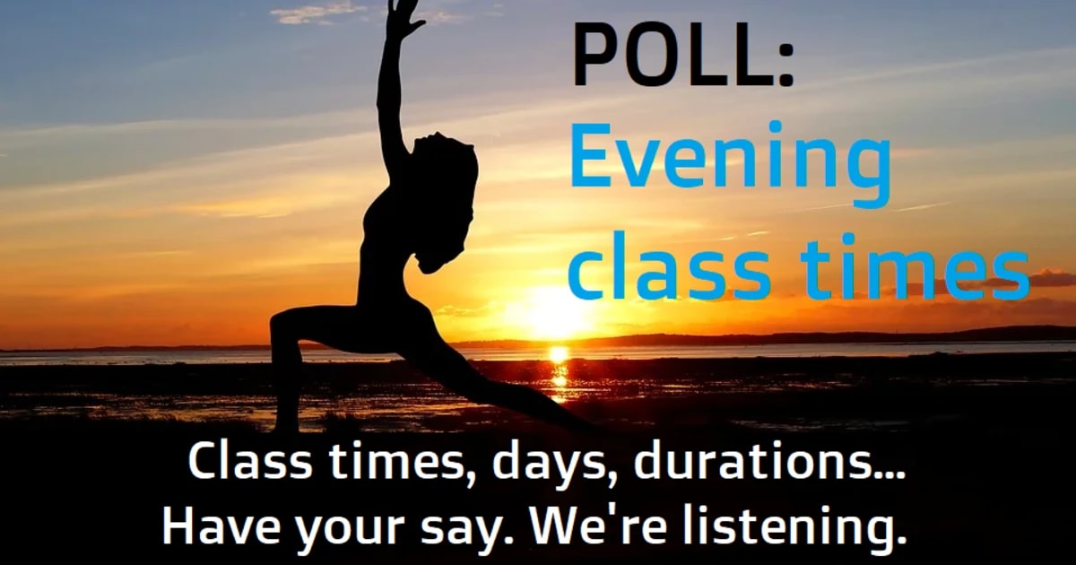 P.M. Class Schedule Survey