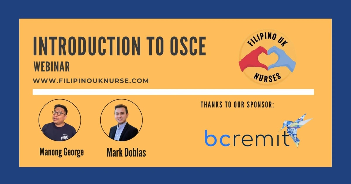 23/10/2021 @ 1630- Registration: Introduction to OSCE