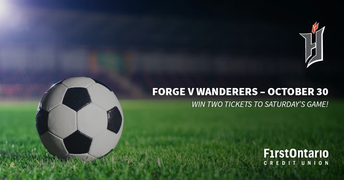 Win Tickets to the Forge FC Game on October 30