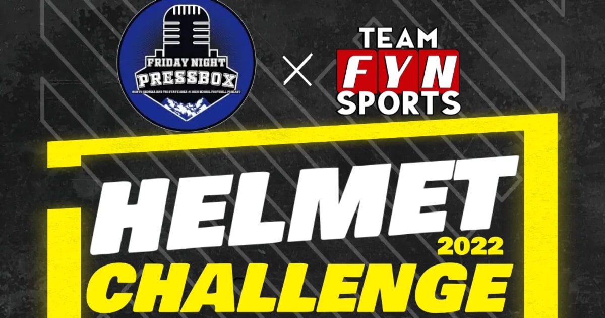 Friday Night Pressbox Helmet Challenge