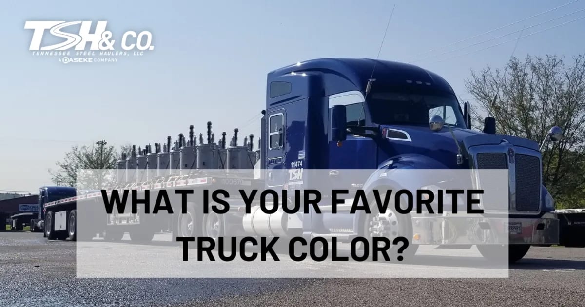 Truck colors