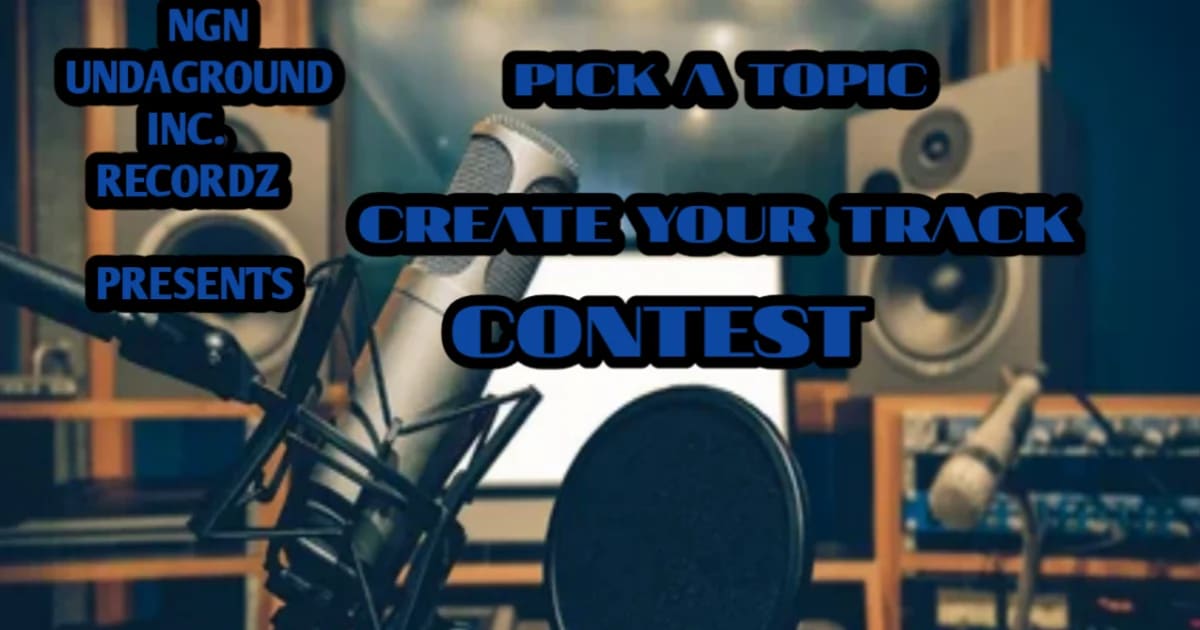 HIP HOP TRACK RECORDING CONTEST