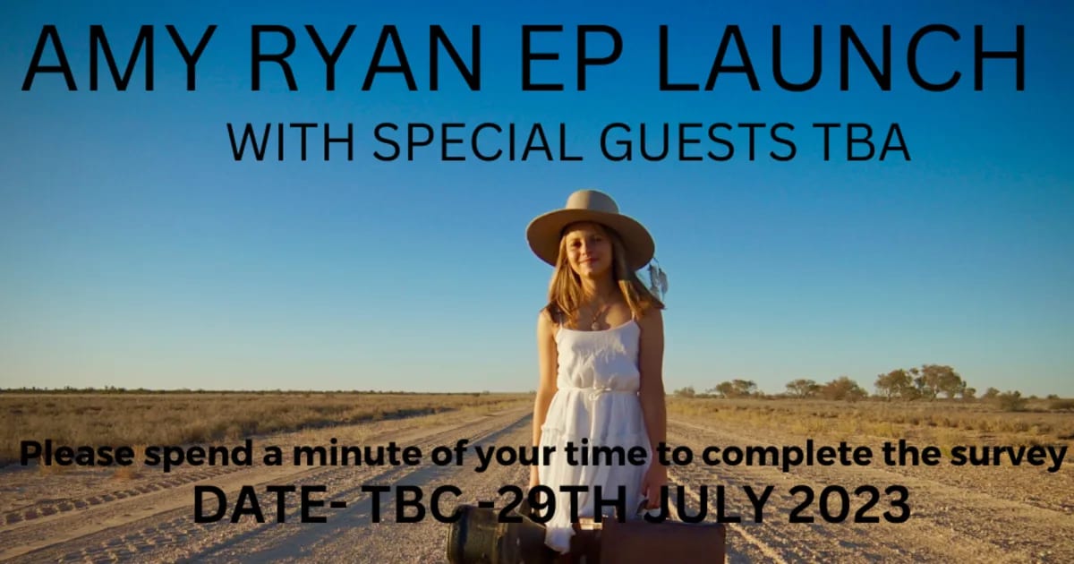 Amy Ryan Music EP Launch