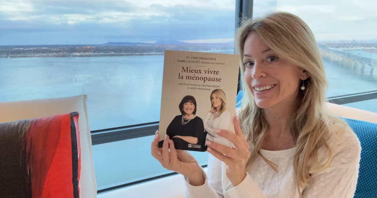 Gagnez le livre d'Isabelle Huot Mieux Vivre la ménopause