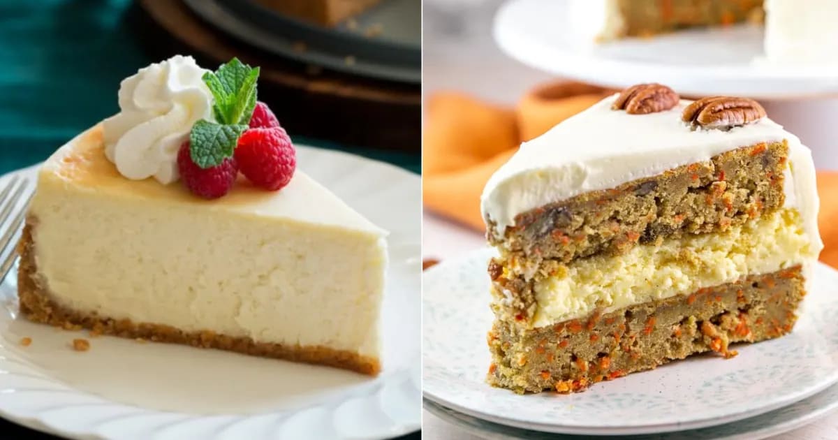 ¿Cheesecake o Carrot cake?