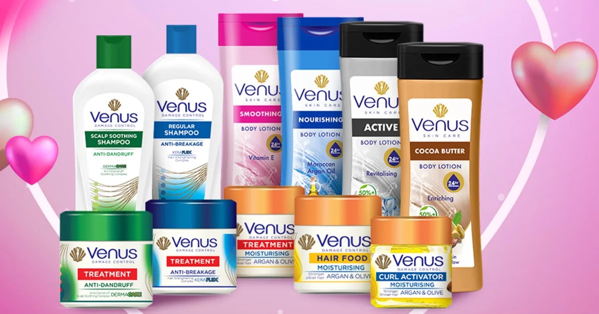 Your Favourite Venus Lotion and Venus Hair products