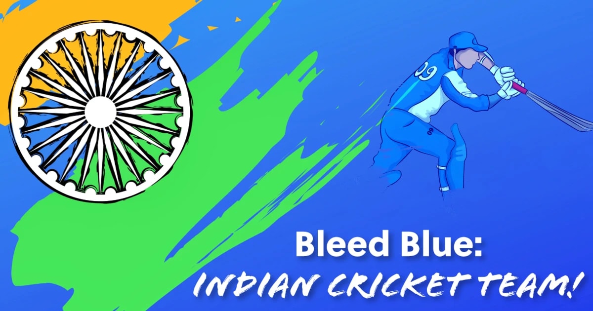 Bleed Blue : Indian Cricket team!