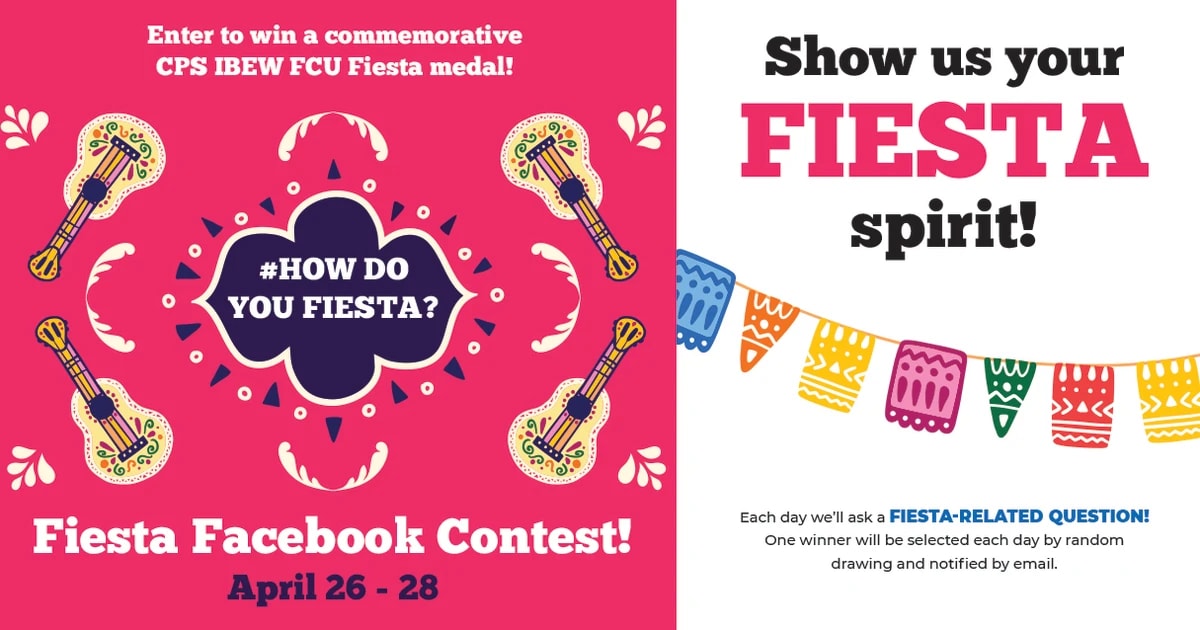 Fiesta FB CONTEST from CPS IBEW FCU