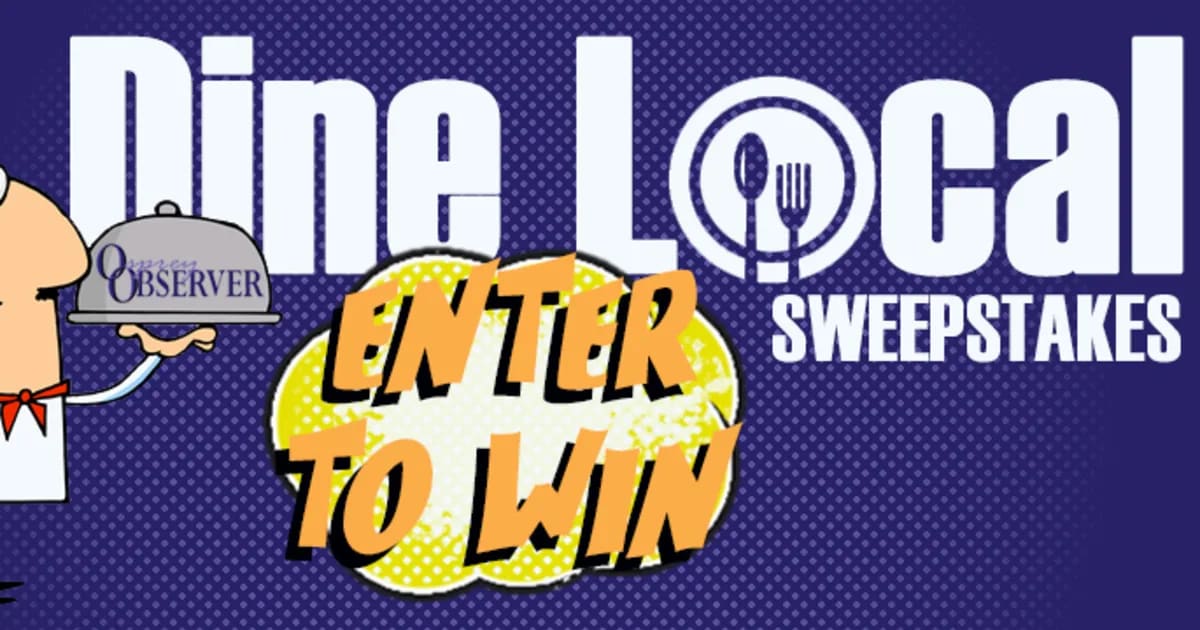 Summer Dine Local Sweepstakes