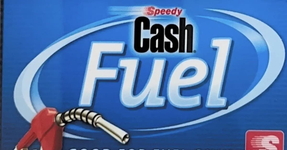 September 15th $40 Speedway Fuel Card